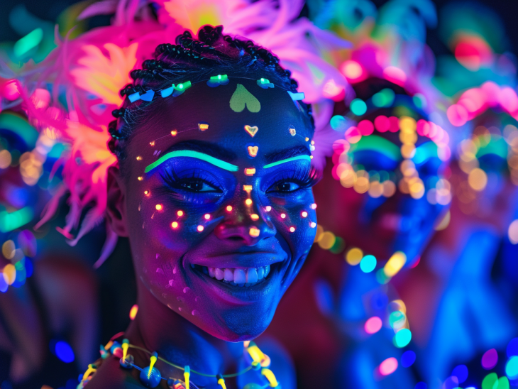 Déguisement soirée fluo : astuces pour briller et impressionner - By Julie